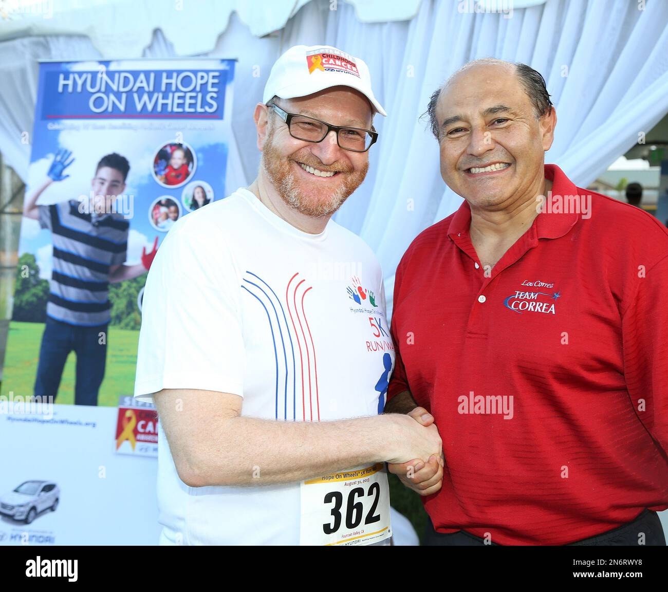 From left, Dr. Leonard Sender, Medical Director, Hyundai Cancer ...