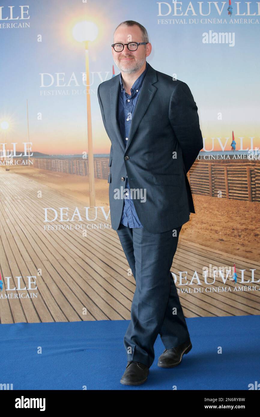 Director Morgan Neville poses during a photocall for his documentary ...