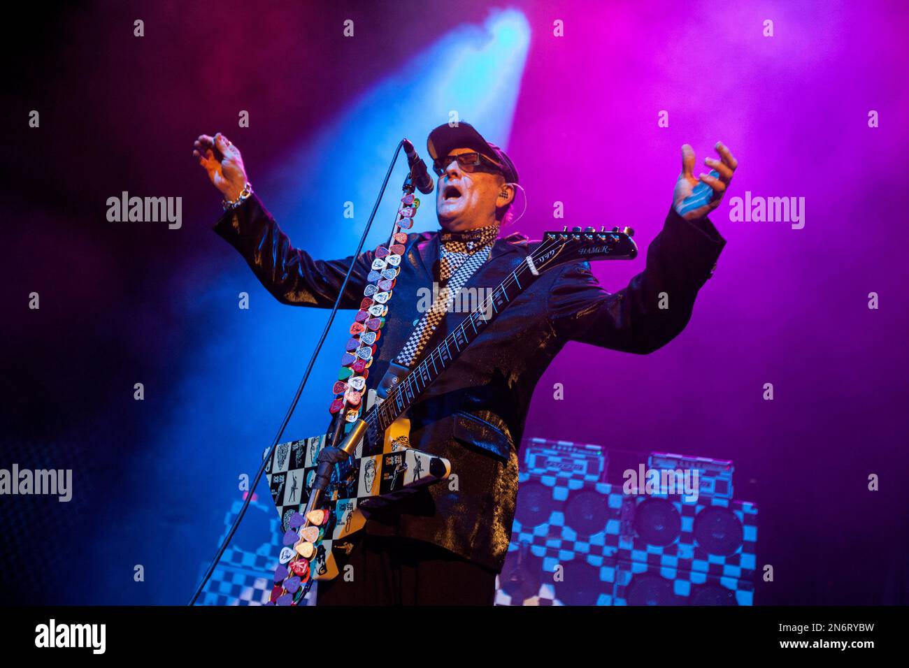 Rick Nielsen of Cheap Trick performs at the Harley-Davidson 110th ...