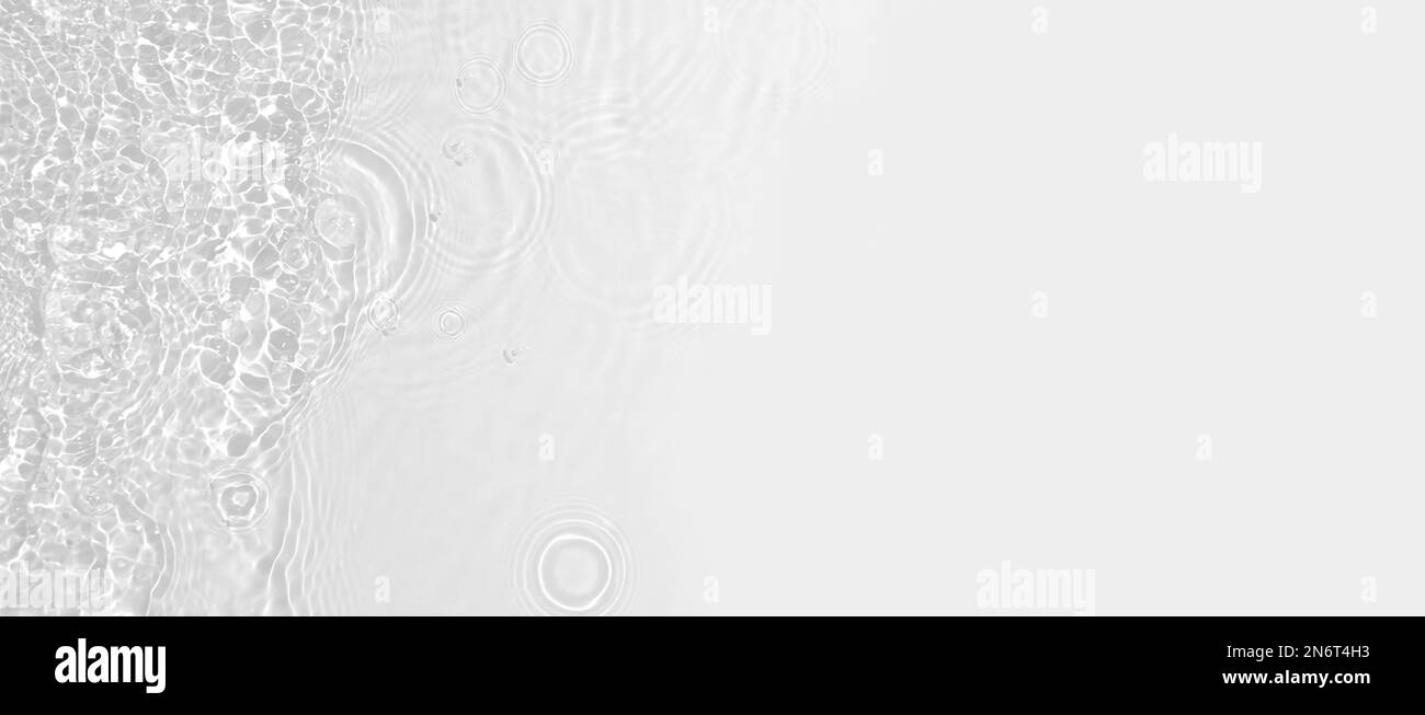 transparent white clear calm water surface wave texture Stock Photo - Alamy