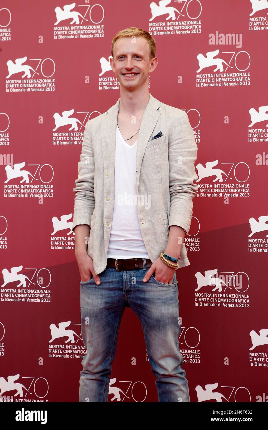 Actor David Zimmerschied poses for photographers during the photo call ...