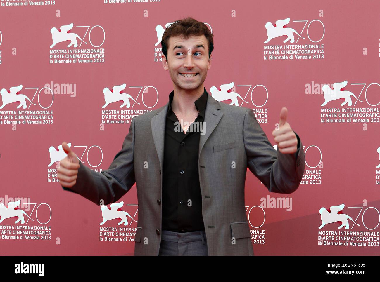 Actor James Deen poses for photographers at the photo call for the film ...
