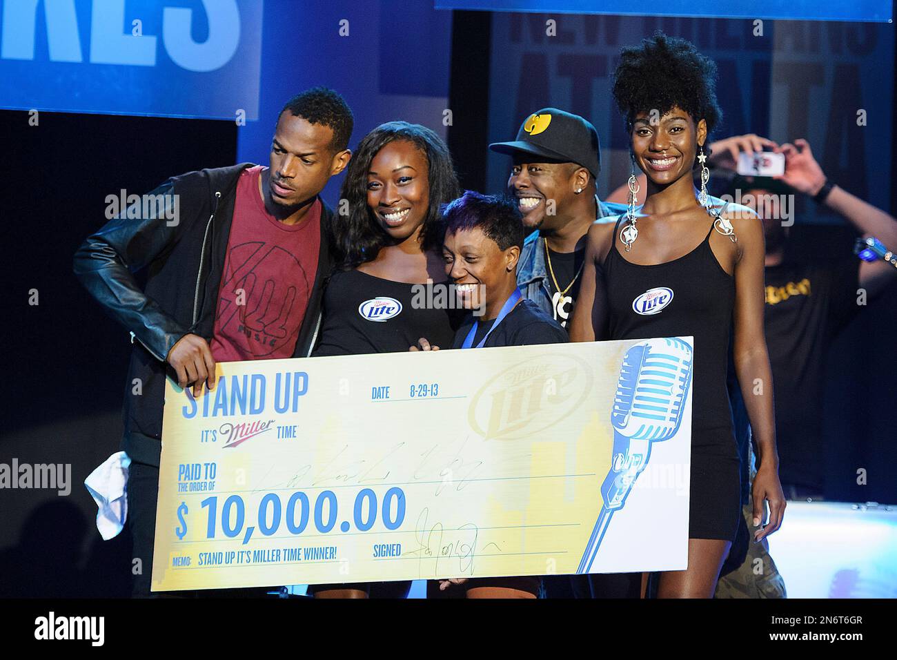 Comedians Marlon Wayans, Leon Rogers and Miller LIte brand ambassadors ...