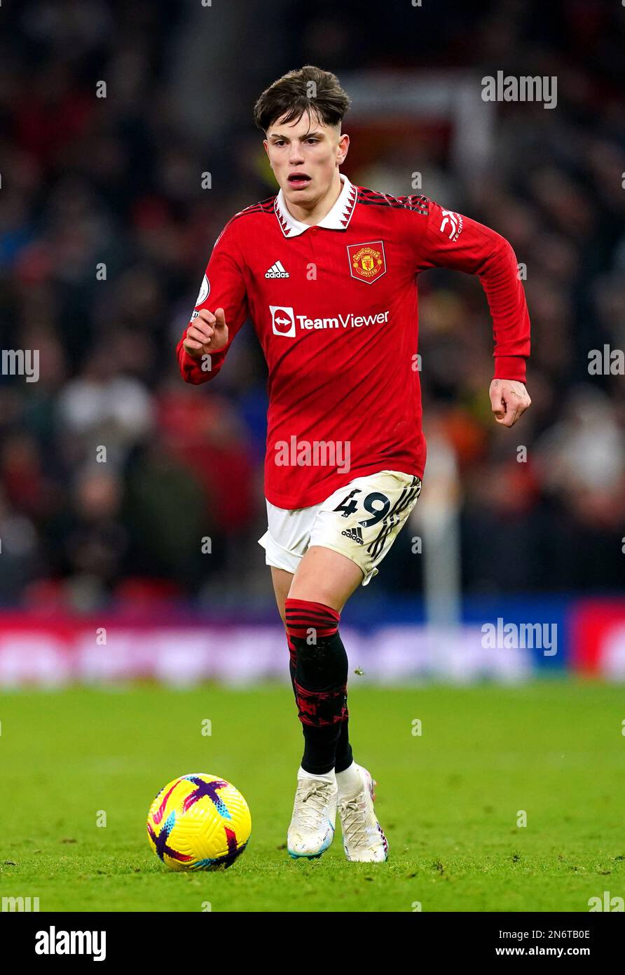 Garnacho 2023 ten hag hi-res stock photography and images - Alamy