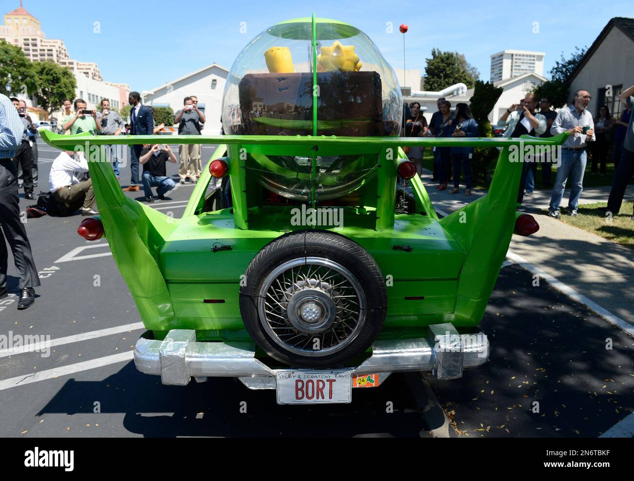 "The Homer" car modeled after a vehicle from an episode of the Simpsons ...