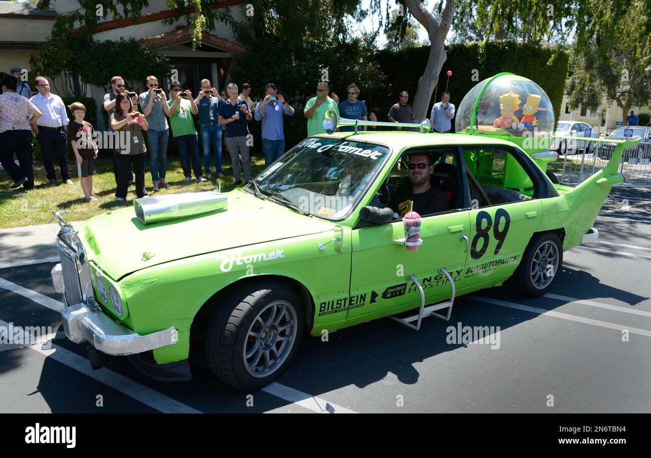 "The Homer" car modeled after a vehicle from an episode of the Simpsons ...