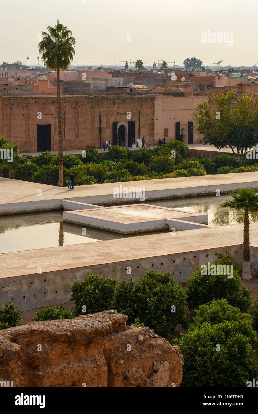The intricate architecture of Marrakech, Morocco is brought to life ...