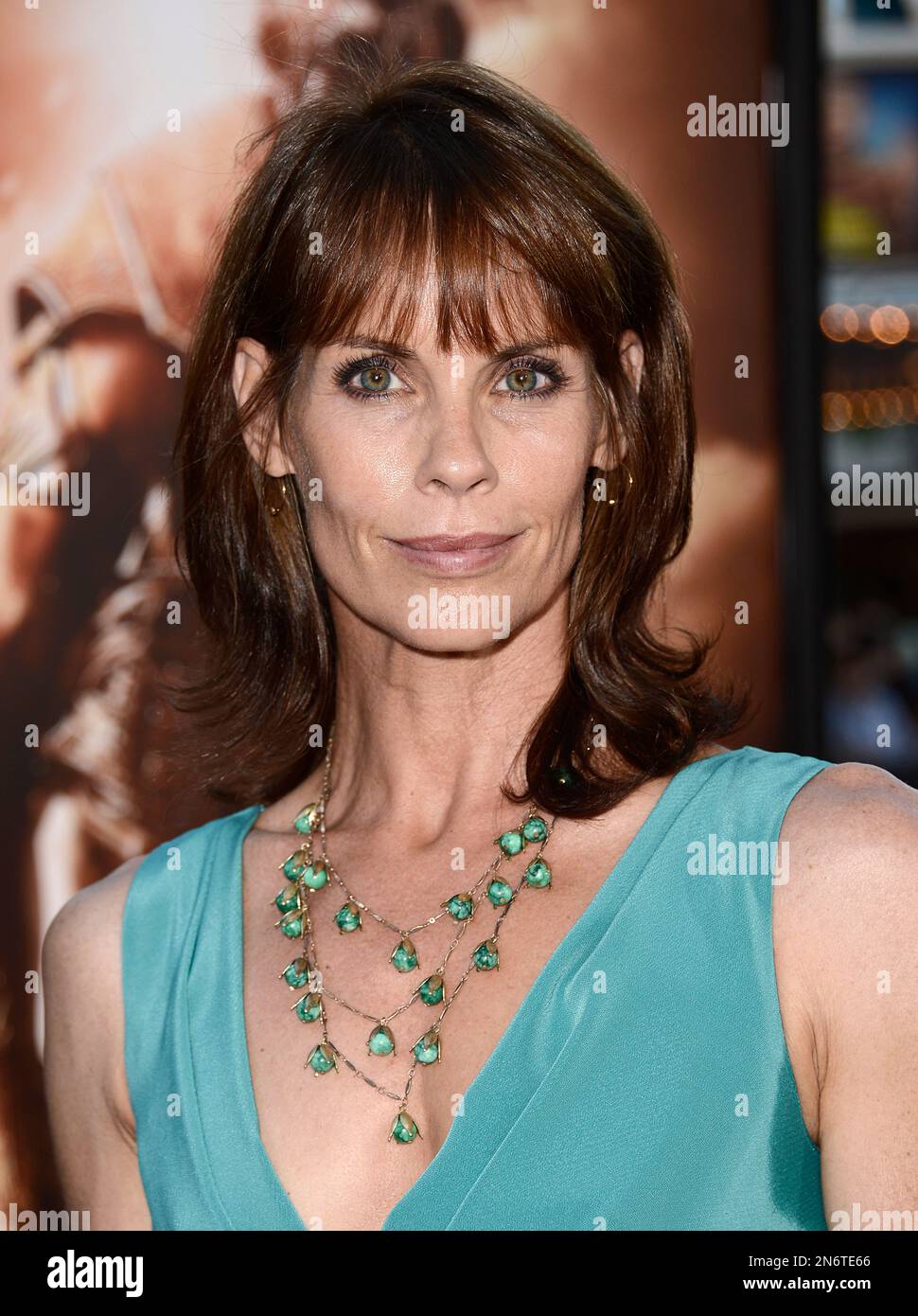 Actress Alexandra Paul arrives on the red carpet at the world premiere ...