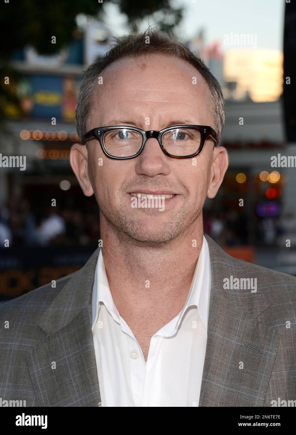 Executive Producer Mike Drake arrives on the red carpet at the world ...