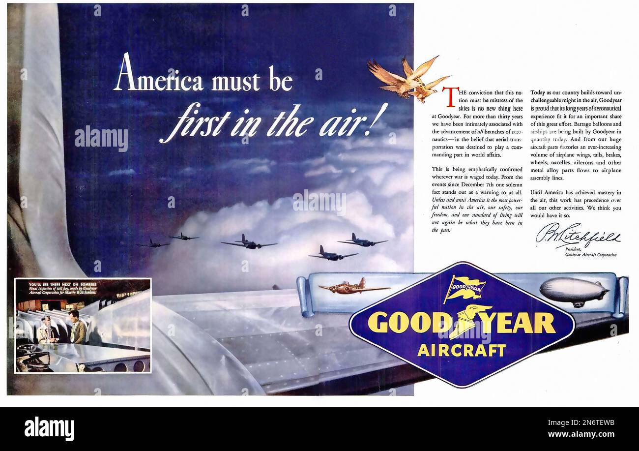 America first poster, world war 2 hi-res stock photography and images ...