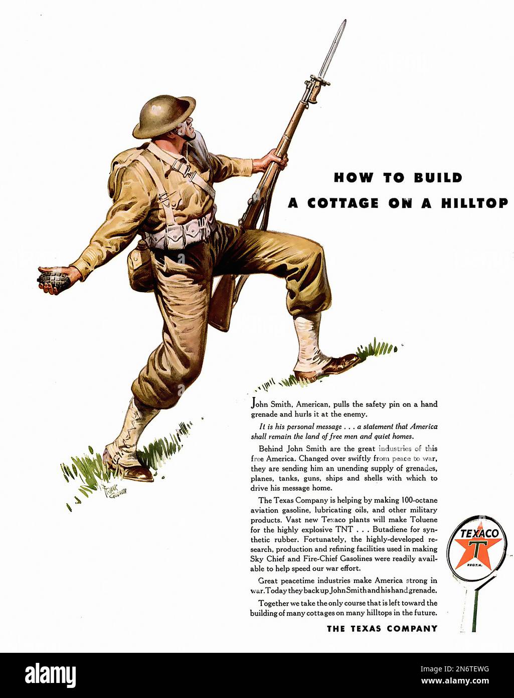 Vintage 1942 ww2 propaganda poster Cut Out Stock Images & Pictures - Alamy