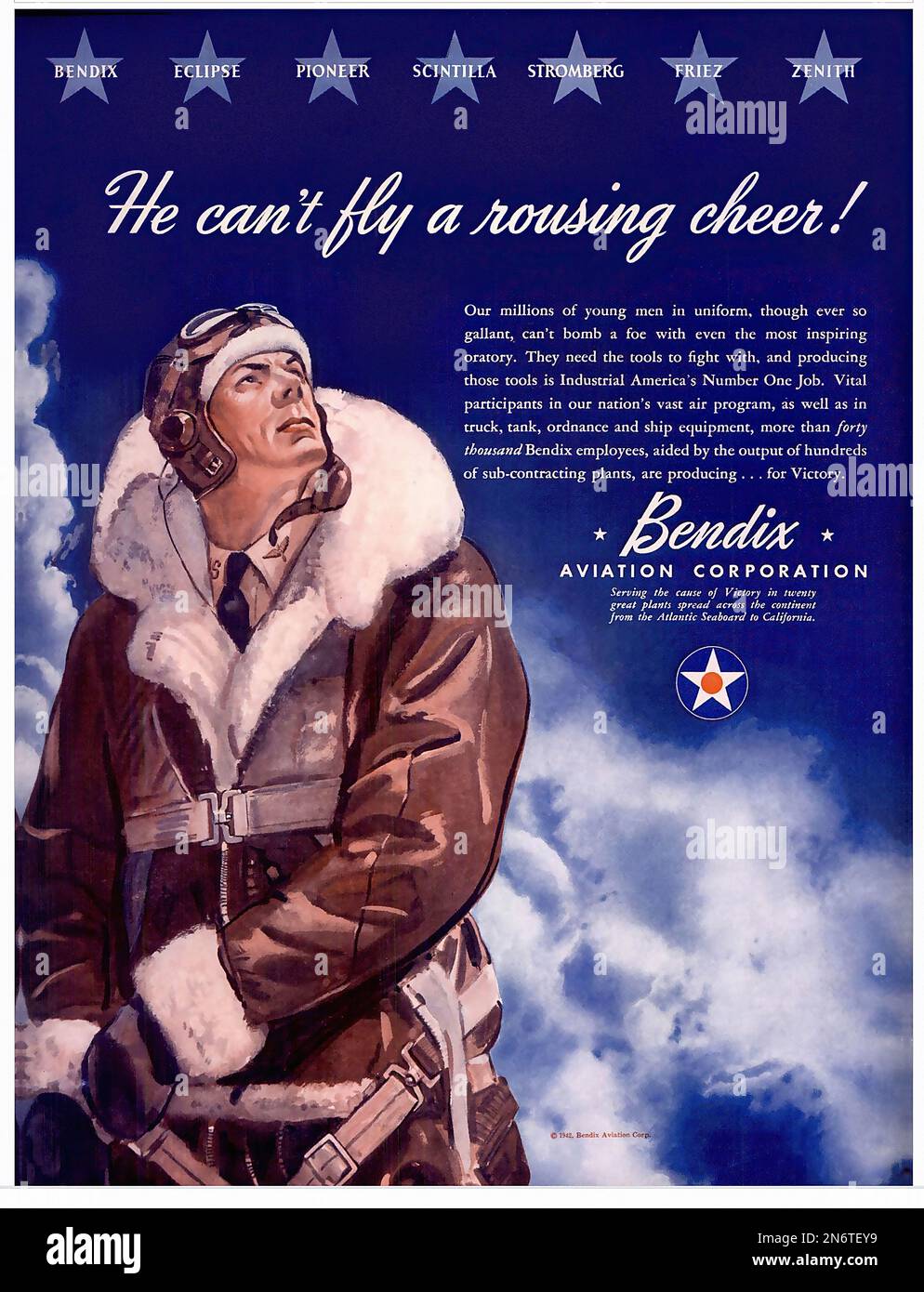 World war two wwii american propaganda poster 1942 hi-res stock ...