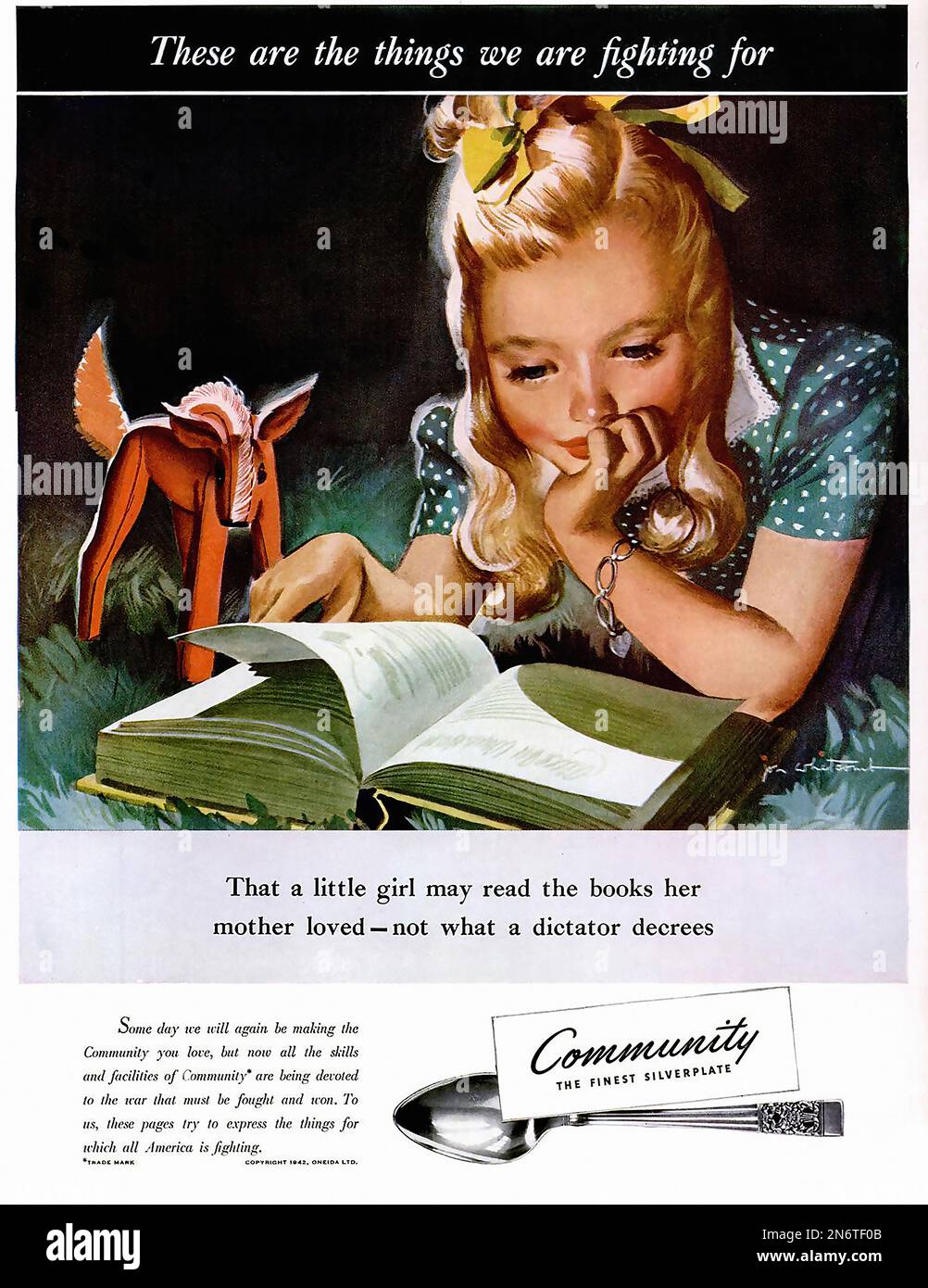 World war two wwii american propaganda poster 1942 hi-res stock ...