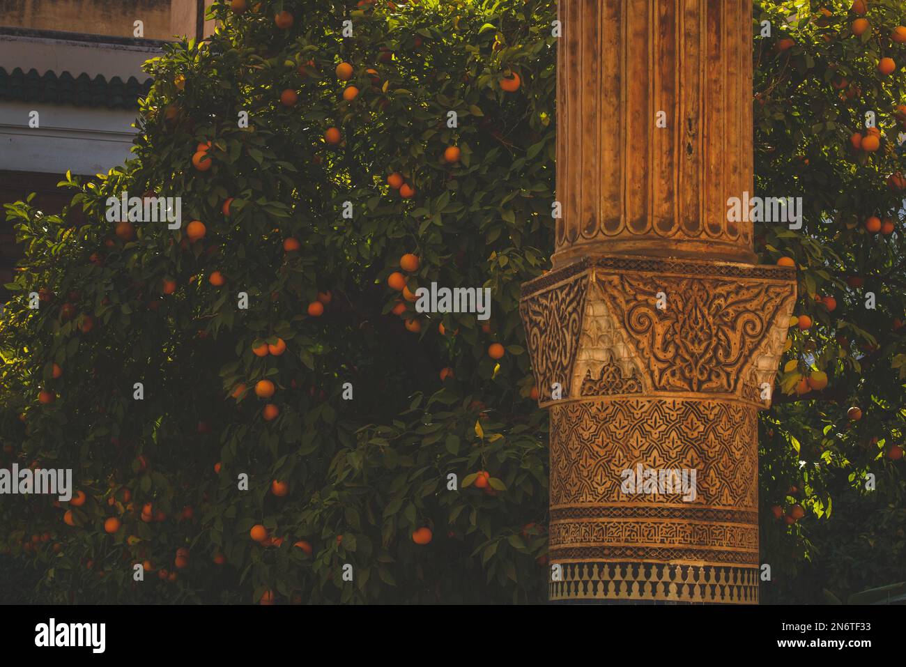 The intricate architecture of Marrakech, Morocco is brought to life ...