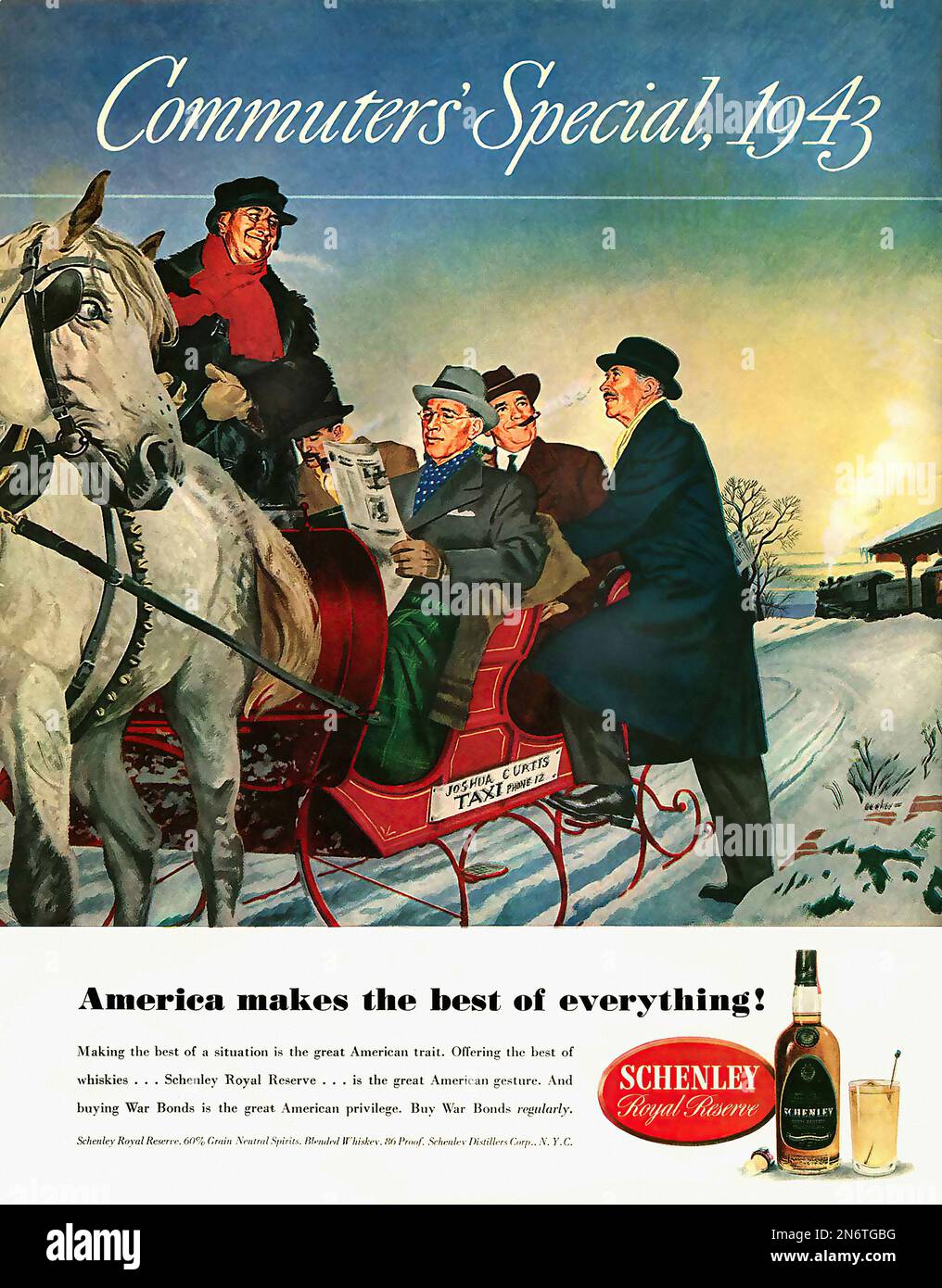 Vintage ww2 1943 american propaganda poster hi-res stock photography ...