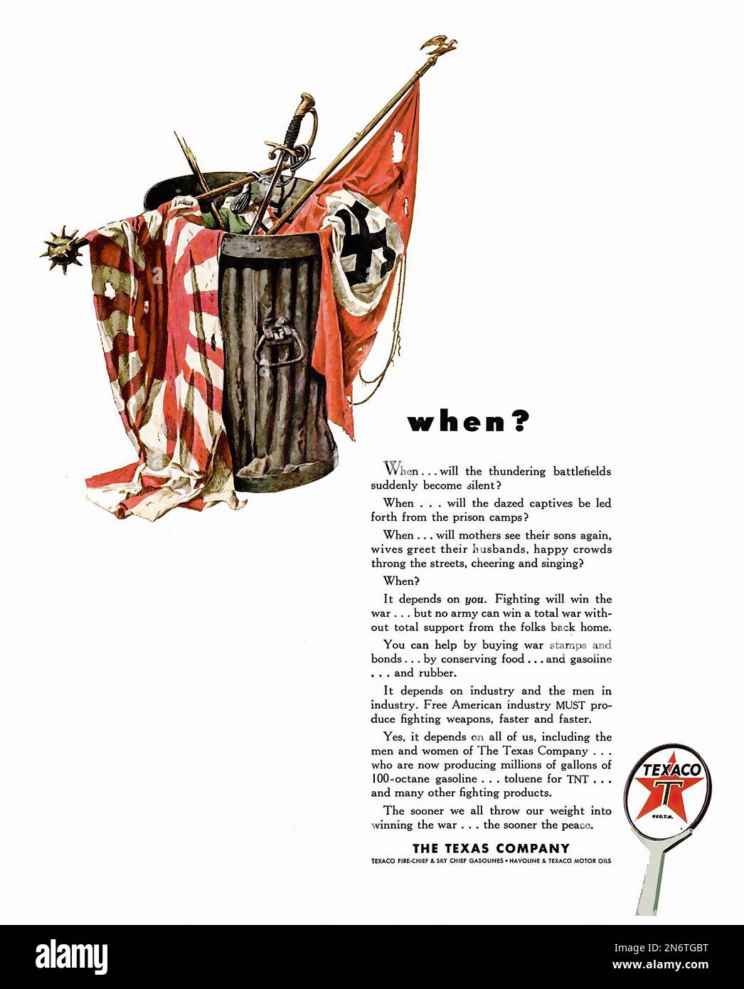 1943 ww2 american propaganda poster hi-res stock photography and images ...