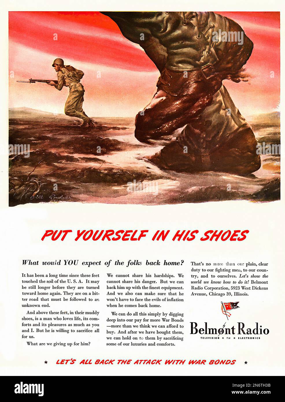 1944 - Belmont Radio - American (U.S.) advertising during World War II ...