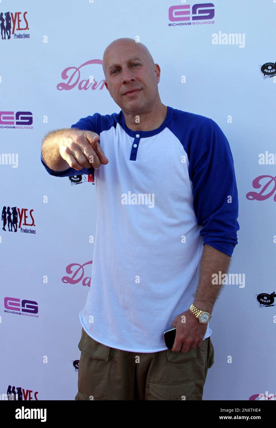 Manager Steve Lobel arrives at Darnaa's Listening Party and Live ...