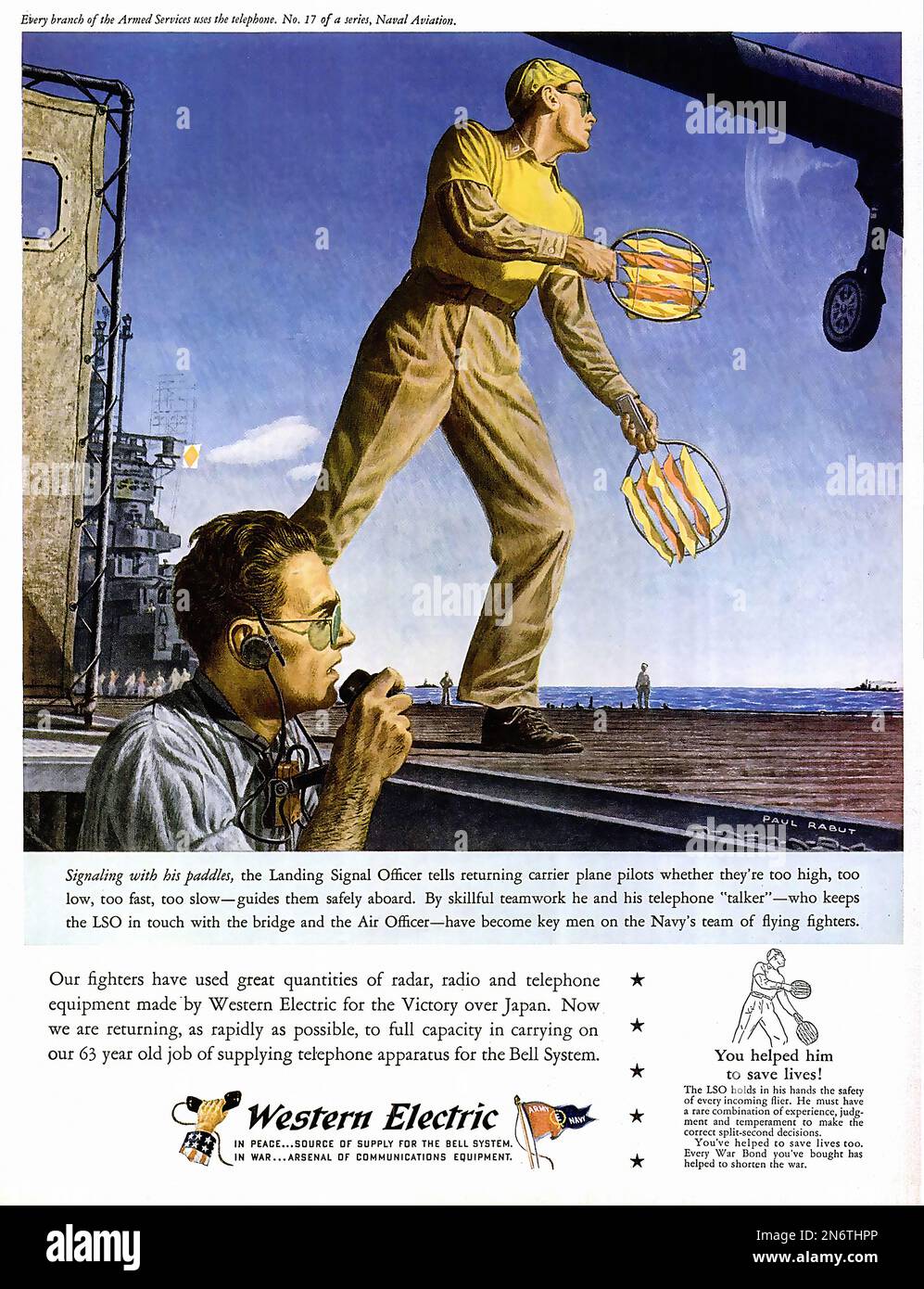 1945 - Western Electric LSO - American (U.S.) advertising during World ...