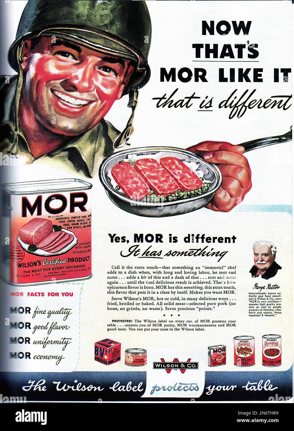 1945 - MOR is different - American (U.S.) advertising during World War ...