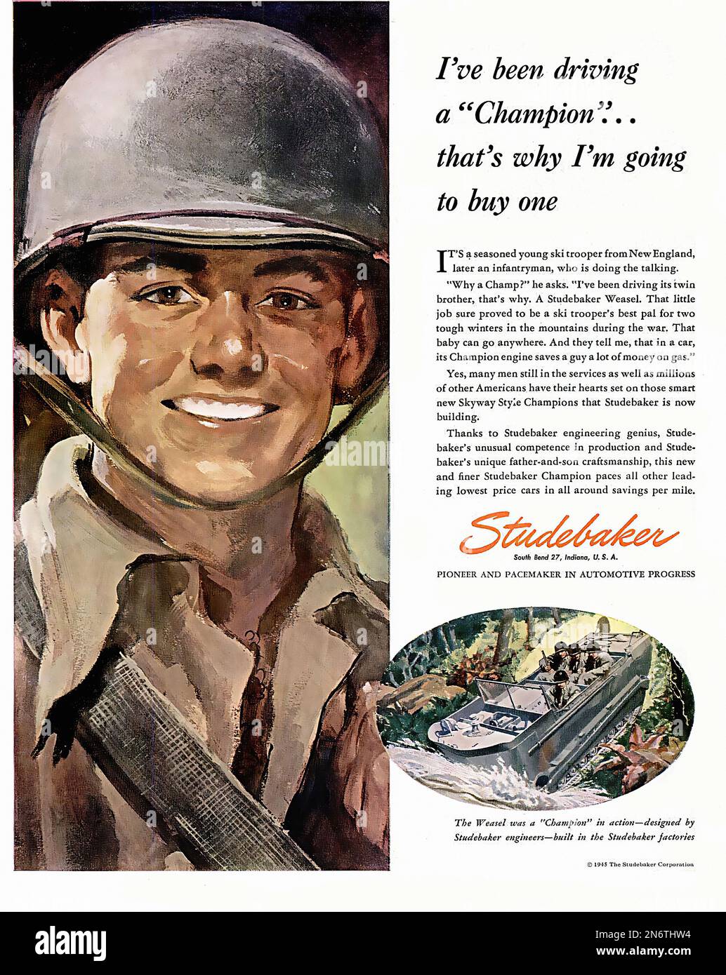 Studebaker poster hi-res stock photography and images - Alamy