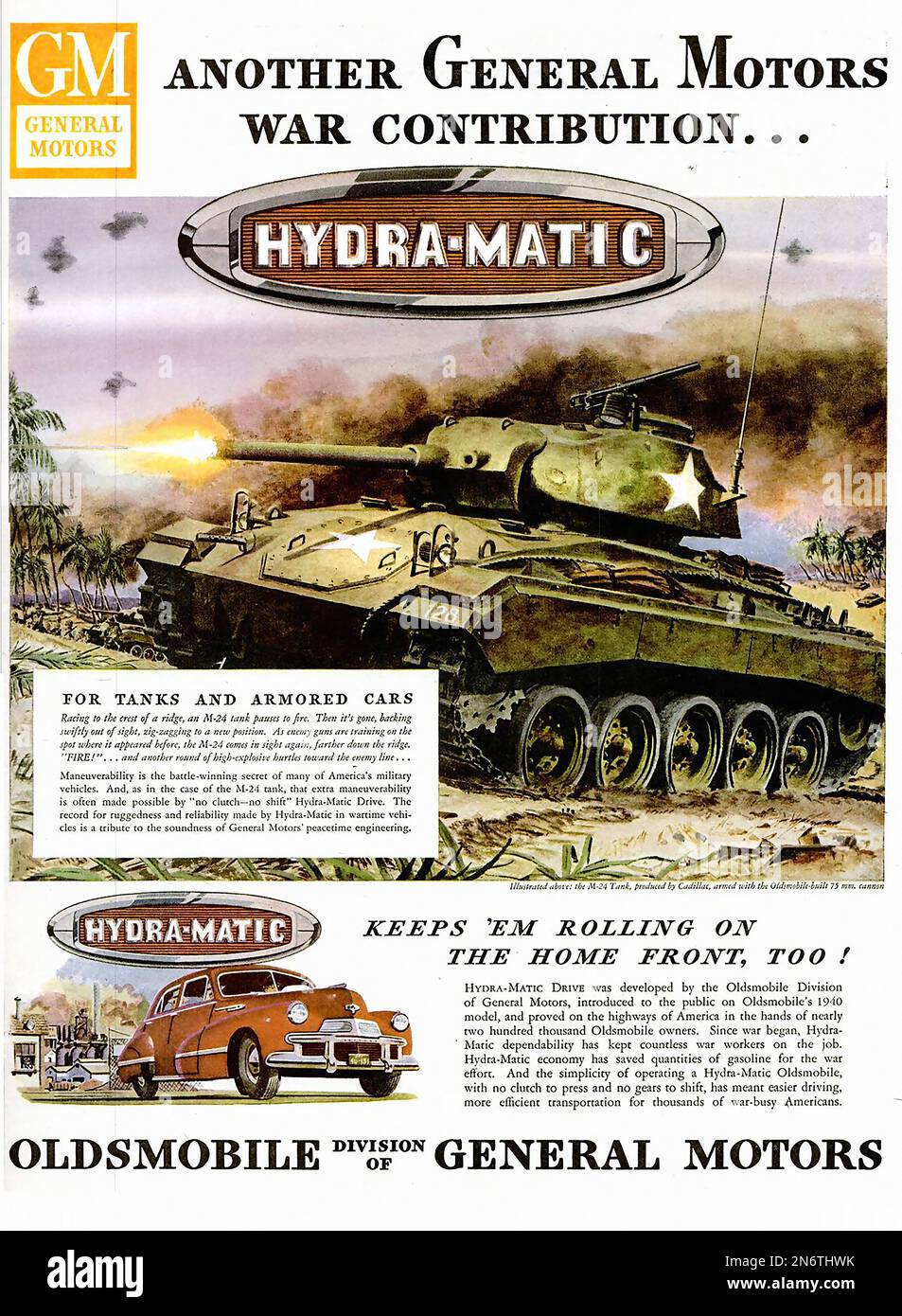 1945 - Hydra-Matic - General Motors - American (U.S.) advertising ...