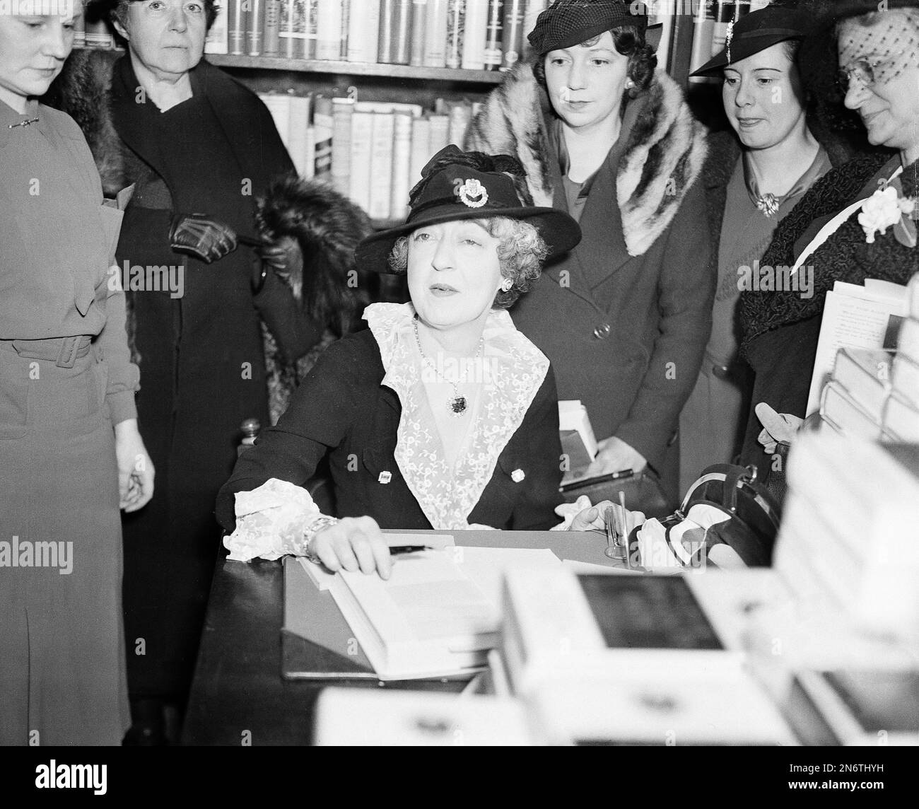 Evalyn Walsh McLean, wearing the Hope Diamond, is shown in the book ...