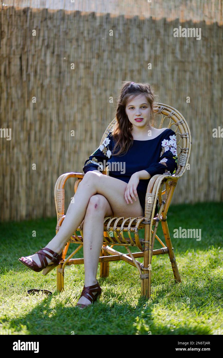 Actress Solene Rigot poses during a portrait session for the movie 'La ...
