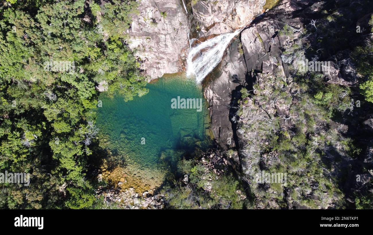 Aerial zoe falls hi-res stock photography and images - Alamy