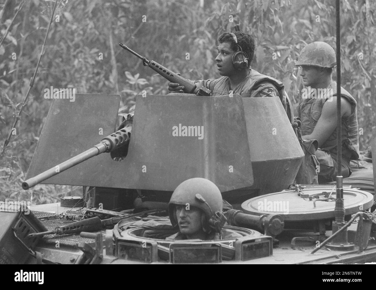 Troopers of the 11th Armored Cavalry Regiment operating in the former ...
