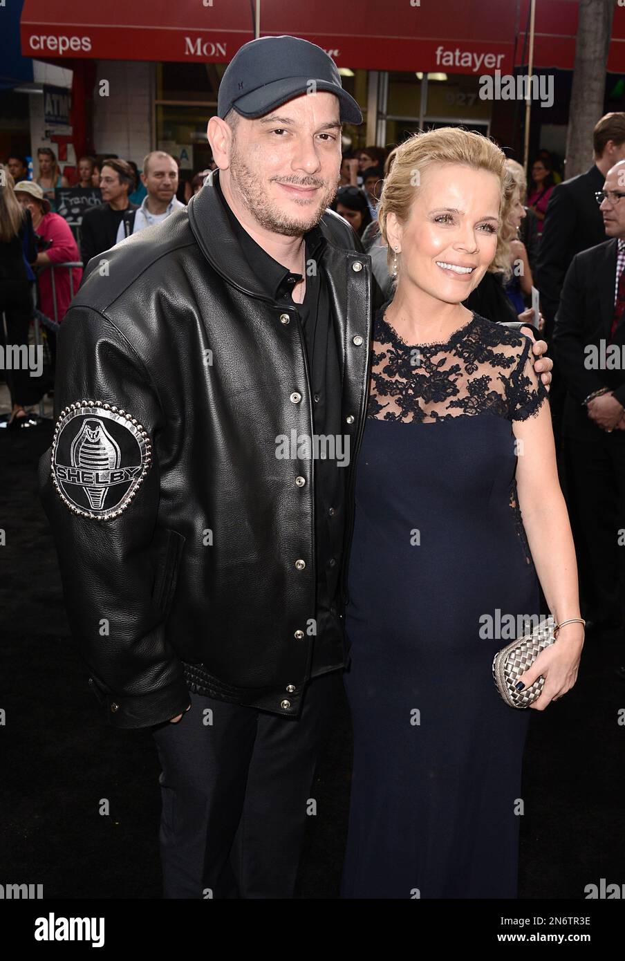 Director Courtney Solomon and wife Marta Solomon arrive on the red ...