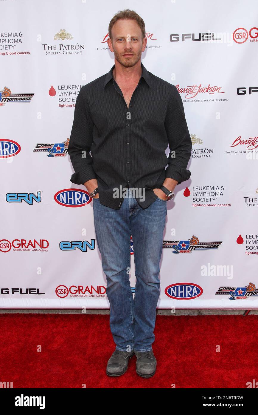 Actor Ian Ziering arrives at the premiere of "Snake and Mongoose" at ...
