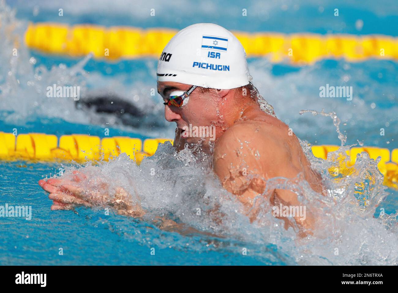 Rome, Italy, 15 August 2022. Kristian Pitshugin of Israel competes ...