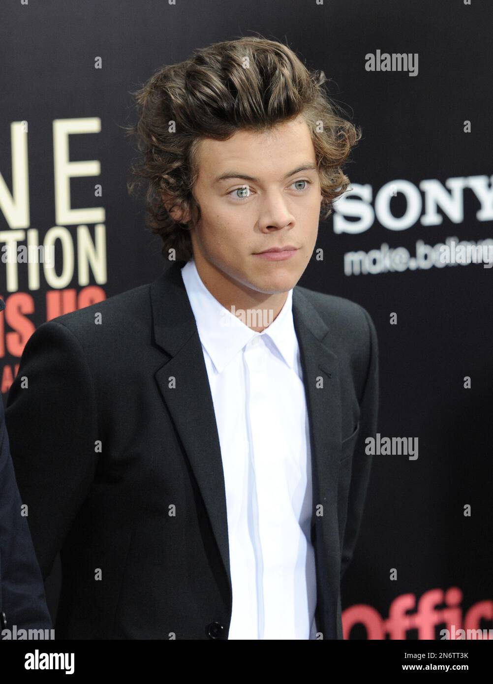 Singer Harry Styles from the British boy band One Direction attends the ...