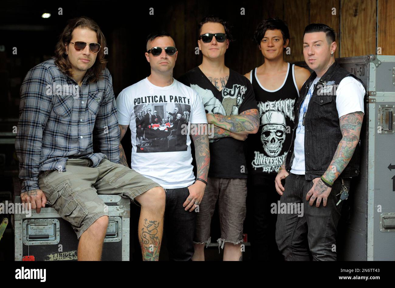 Zacky Vengeance And Synyster Gates And Johnny Christ