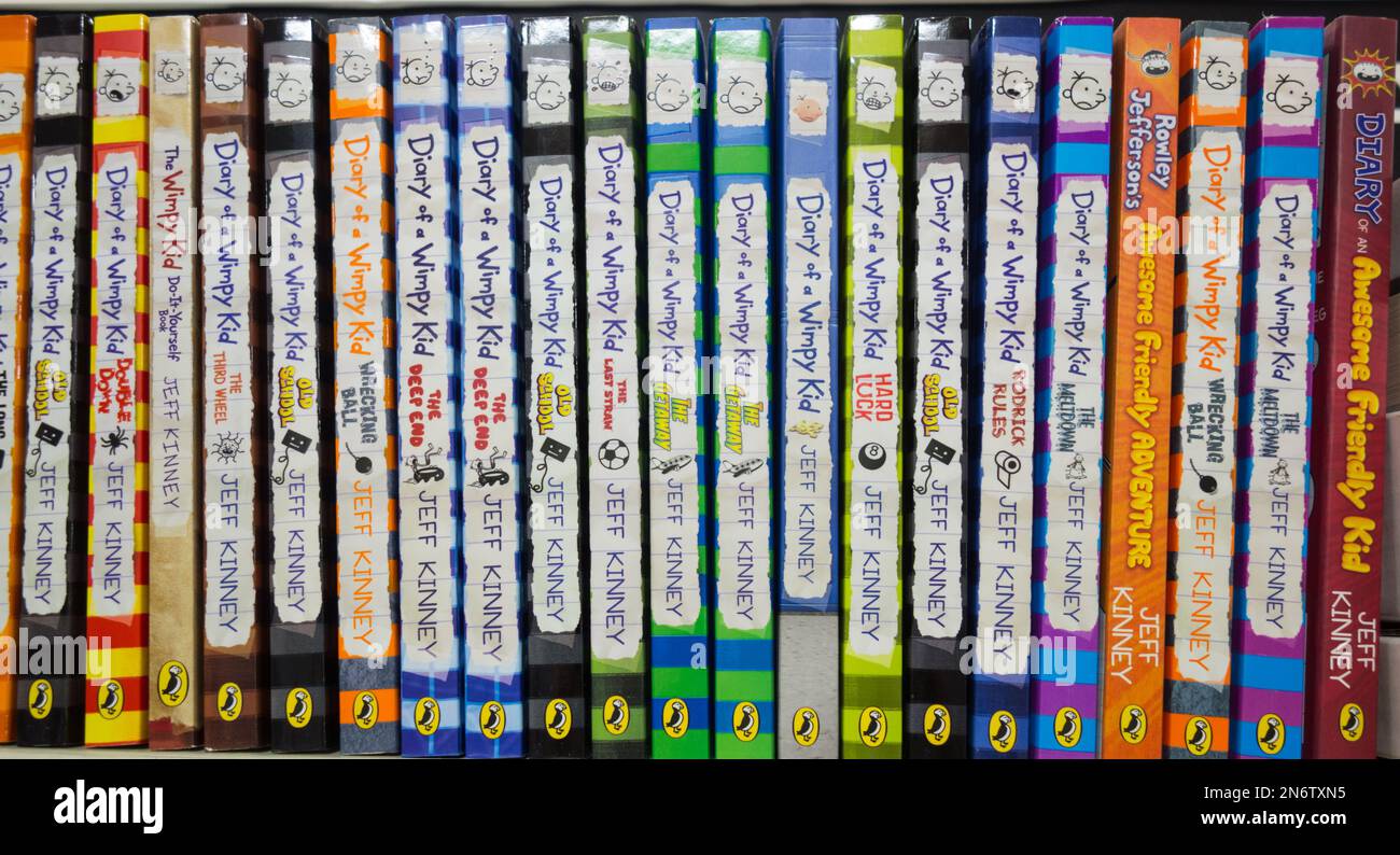 Diary Of A Wimpy Kid Books