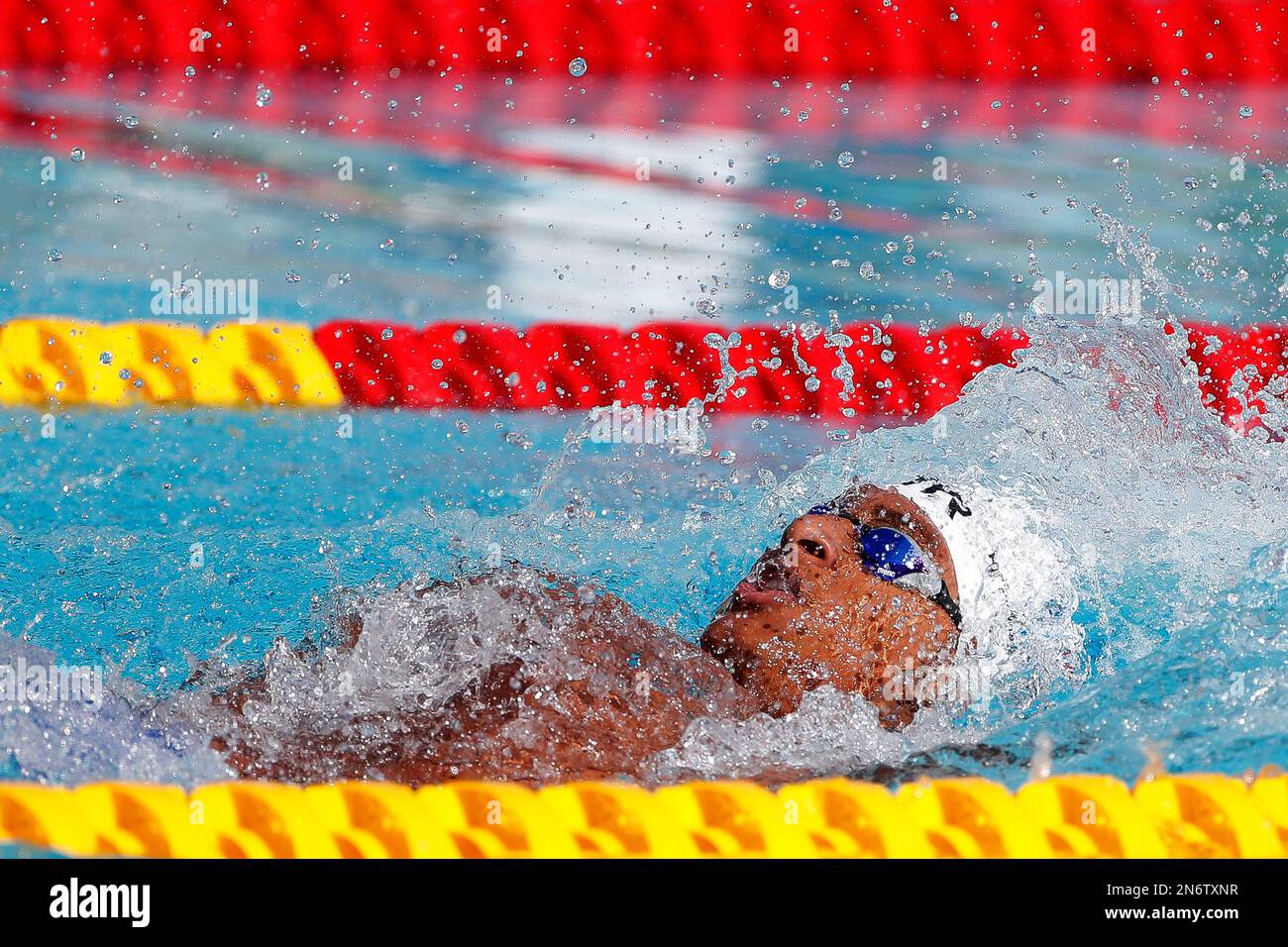 Rome, Italy, 15 August 2022. Yohann Ndoye-Brouard of France competes ...
