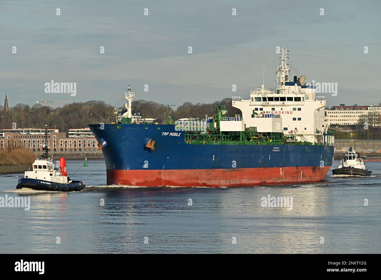 Chemical / Oil Products Tanker TRF MOBILE arrives at the port of ...
