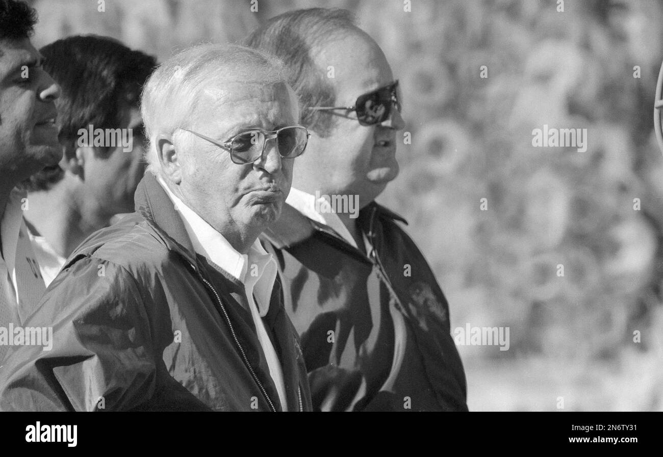 University of Southern California coach John McKay wore this expression ...