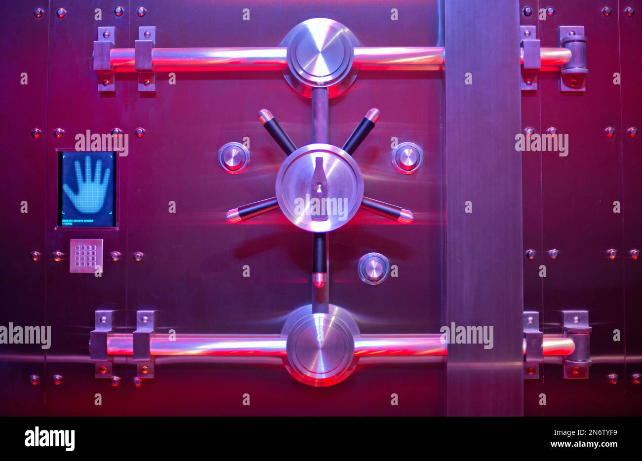 In this Friday, Aug. 9, 2013 photo, the vault containing the “secret ...