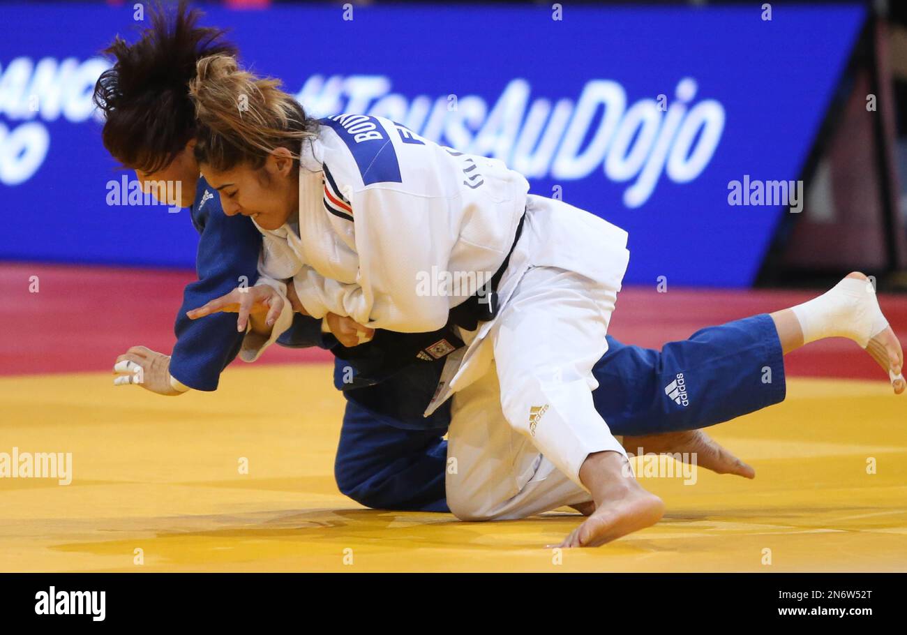 Shrine Boukli of France and LEE HYEKYEONG of REPUBLIC KOREA during the ...
