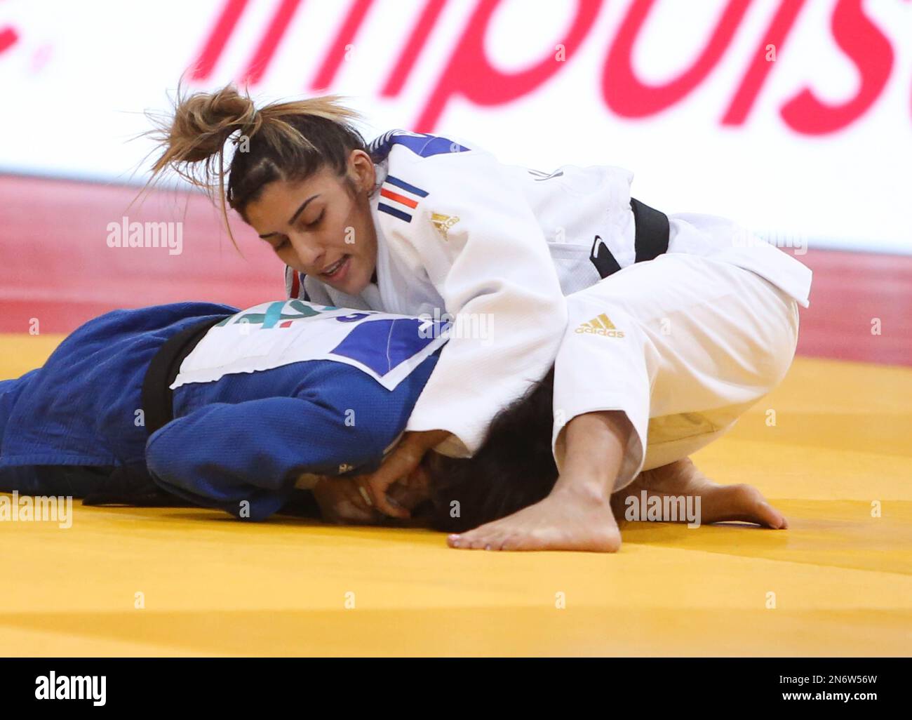 Shrine Boukli of France and LEE HYEKYEONG of REPUBLIC KOREA during the ...