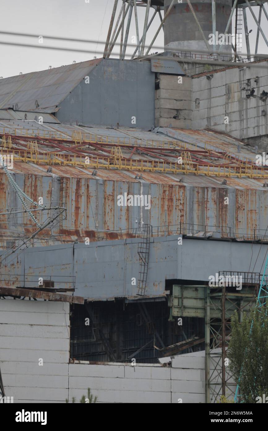 A 600 square meter hole in the roof and wall that collapsed on Feb. 12 ...