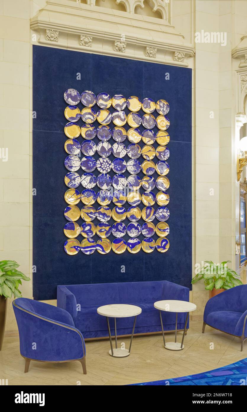 Pittsburgh Downtown: Lobby detail, Union Trust Building Stock Photo - Alamy