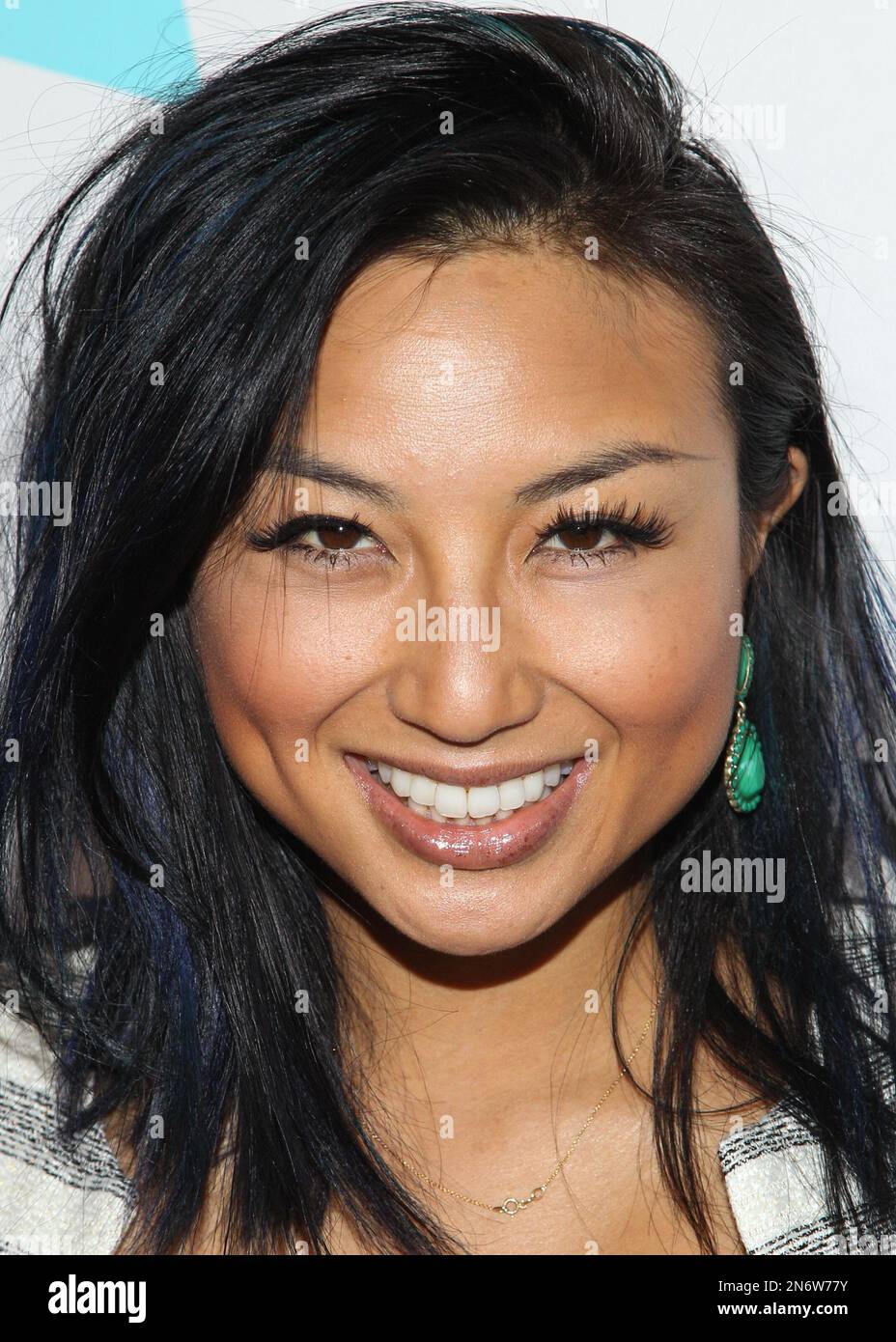 Actress Jeannie Mai arrives at BeautyCon Summit Hollywood at Siren ...