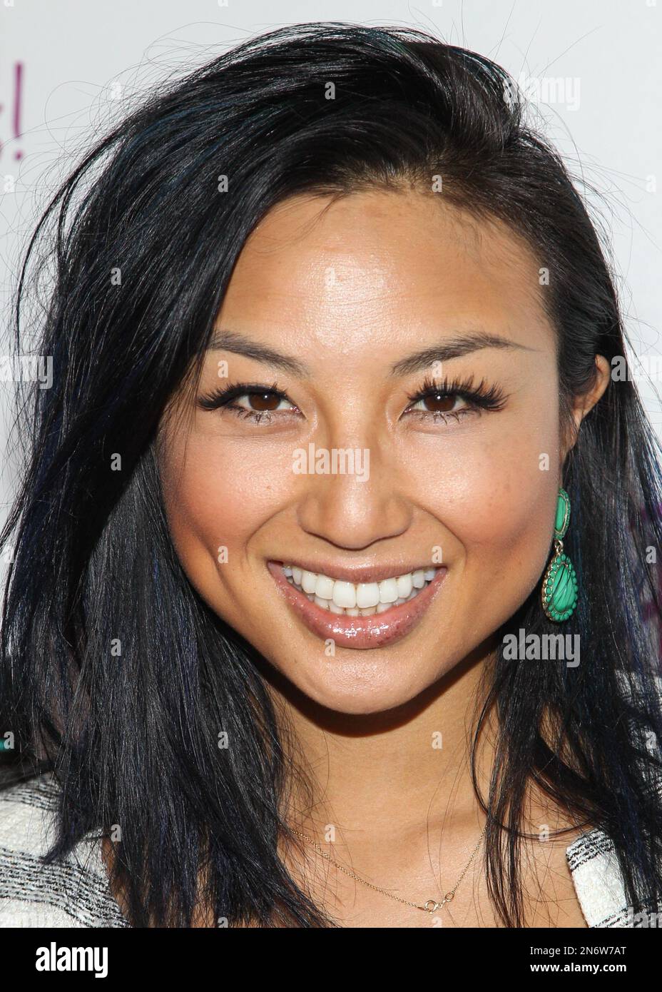 Actress Jeannie Mai arrives at BeautyCon Summit Hollywood at Siren ...