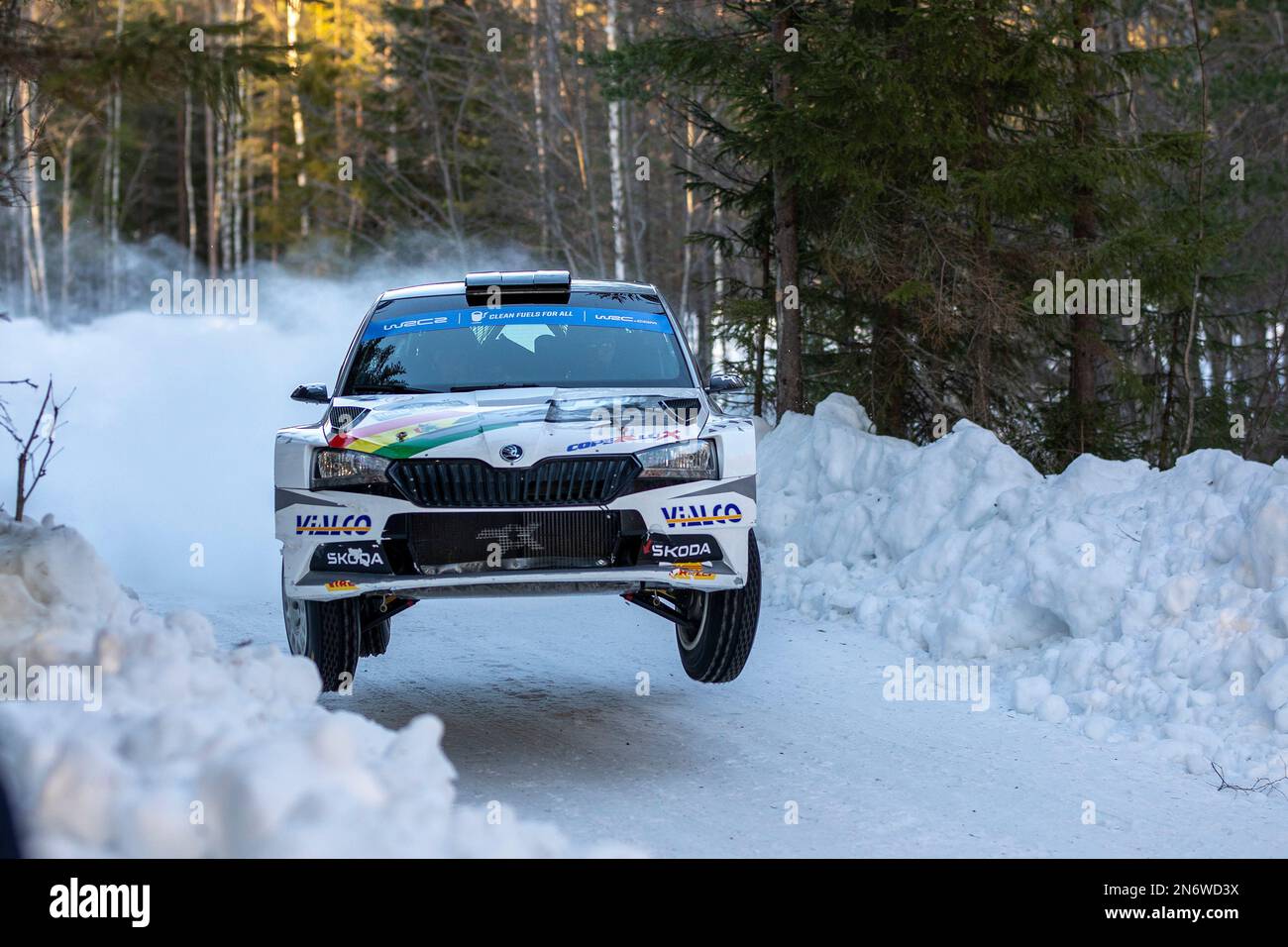 UMEÅ 20230210 Marco Bulacia, Bolivia and Diego Vallejo, Spain, Skoda ...