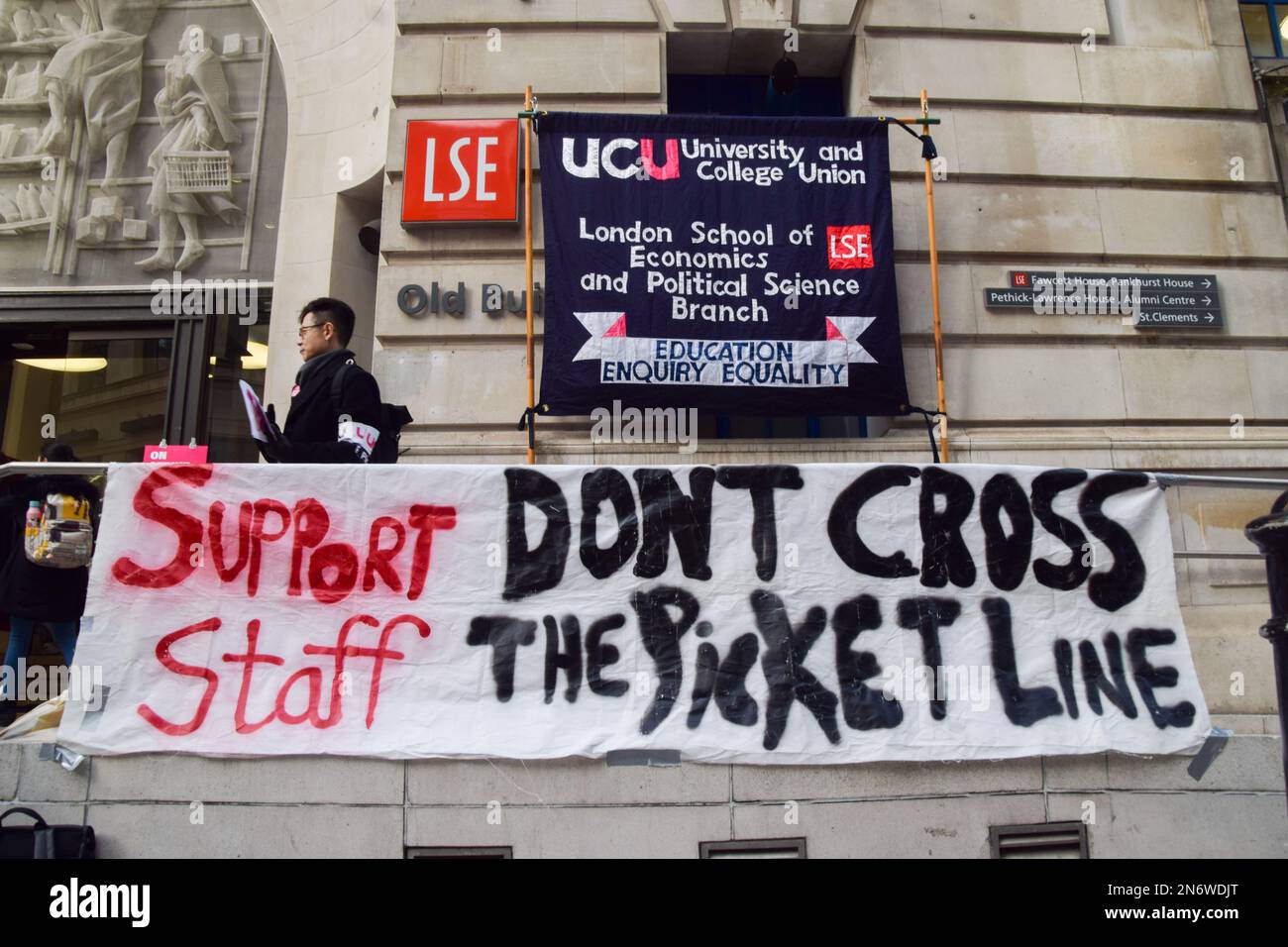 London, UK. 10th February 2023. University and College Union (UCU ...