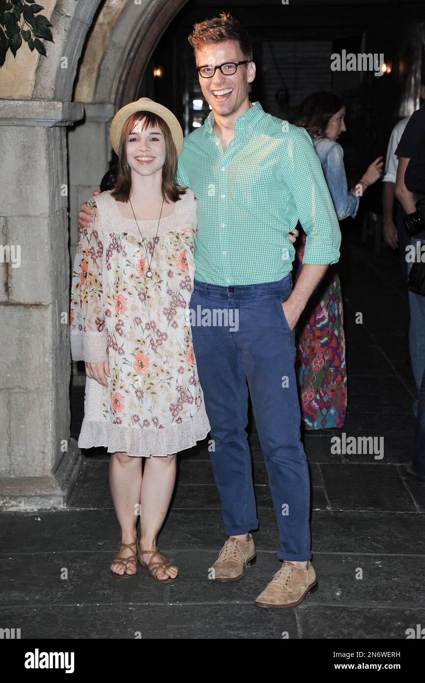 Renee Felice Smith, Barrett Foa attend the "NCIS Los Angeles ...