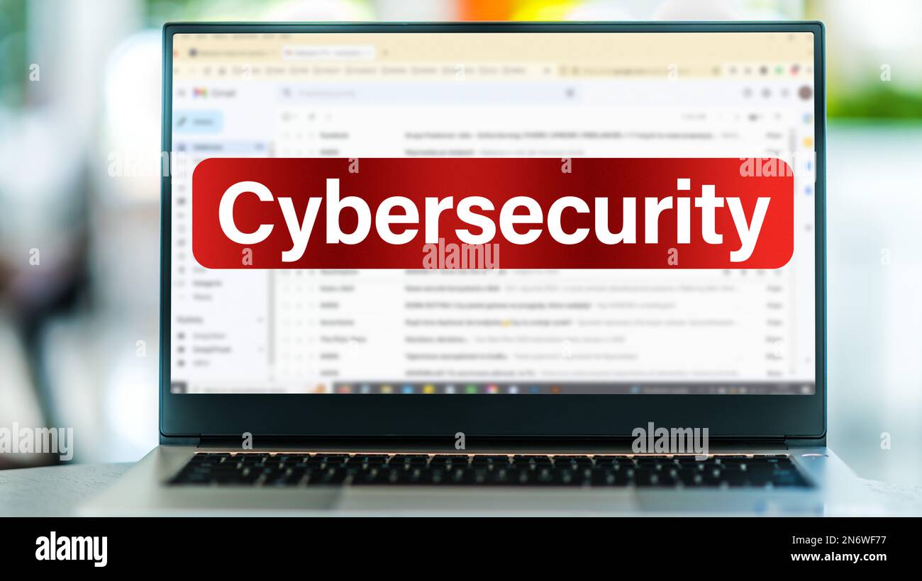 Cybersecurity screen hi-res stock photography and images - Alamy